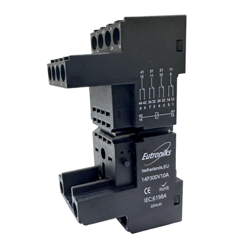 Buy Plug-in relay Base 14-Pin 14P300V10A Eutroniks | GoSwitchgear