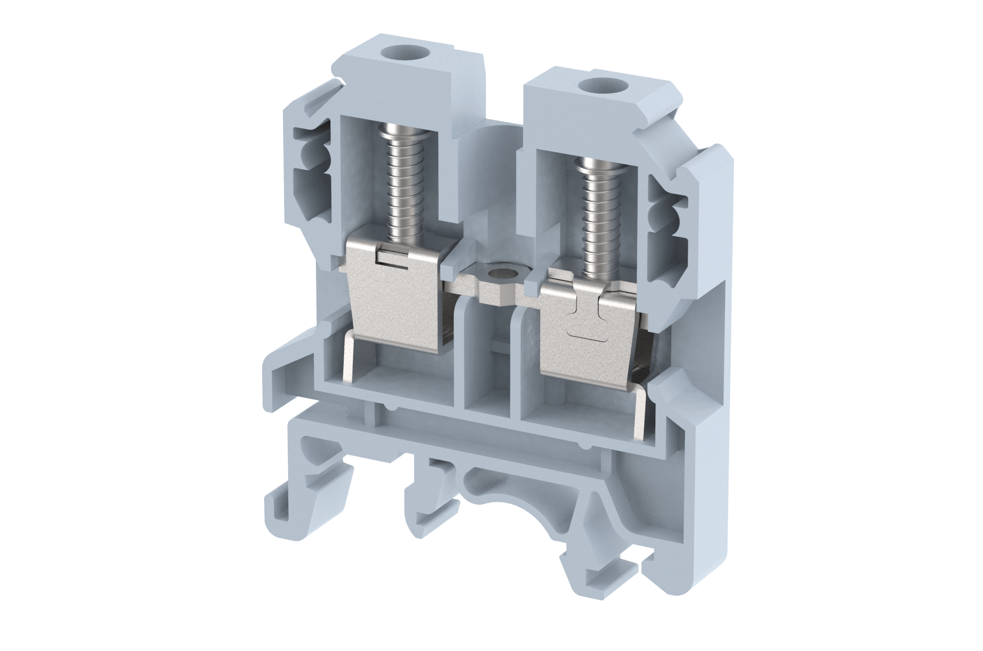 Buy KUT 6 Elmex Terminal Block Feed Through 800 V / 41 A / 6 sq mm / 0. ...