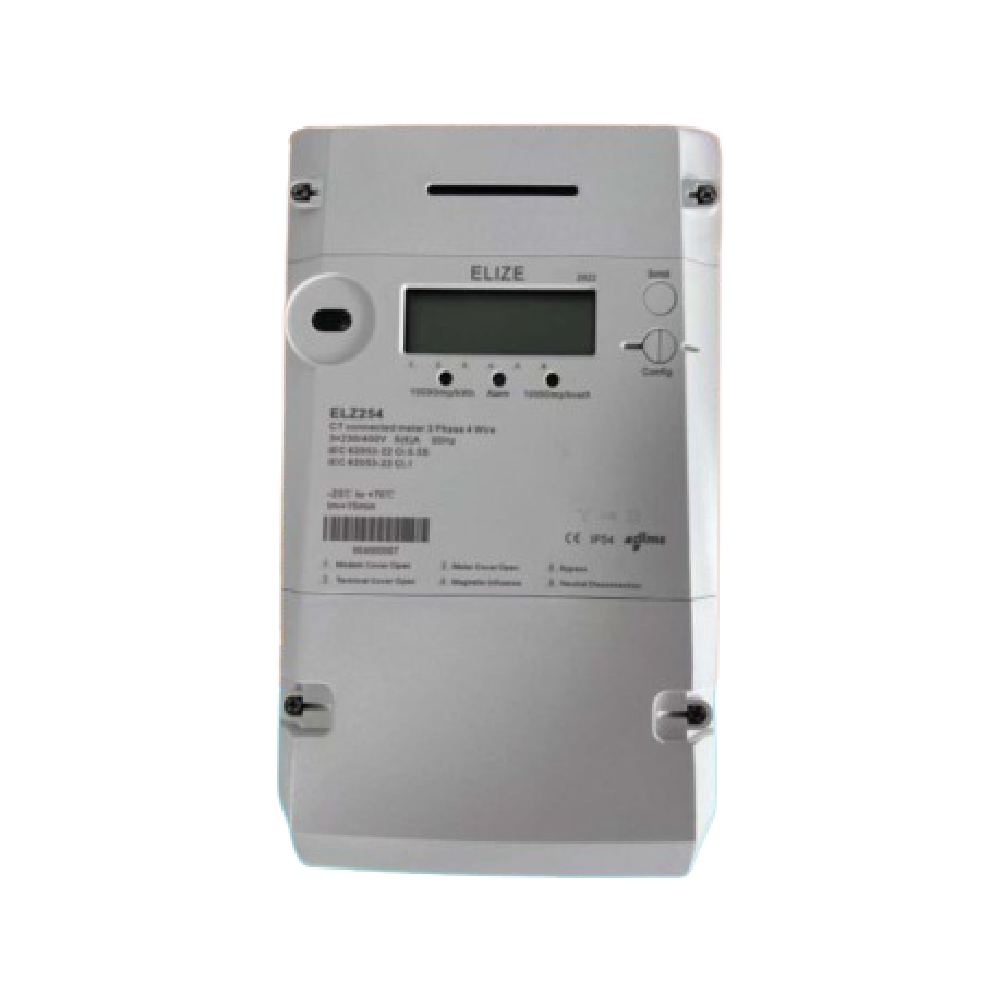 Buy Three-phase smart energy meter Class 0.5S 50/60Hz | ELZ254 ELIZE ...