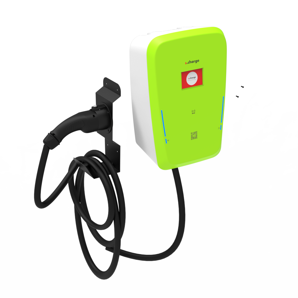 Buy EV charger wallbox Type 2 AC - 22kW Gun 5 meter cable | Scharge ...