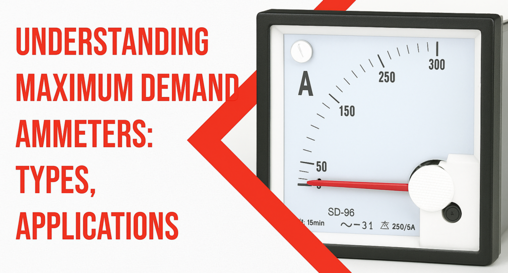 Understanding Maximum Demand Ammeters: Types, Applications, and Why ...