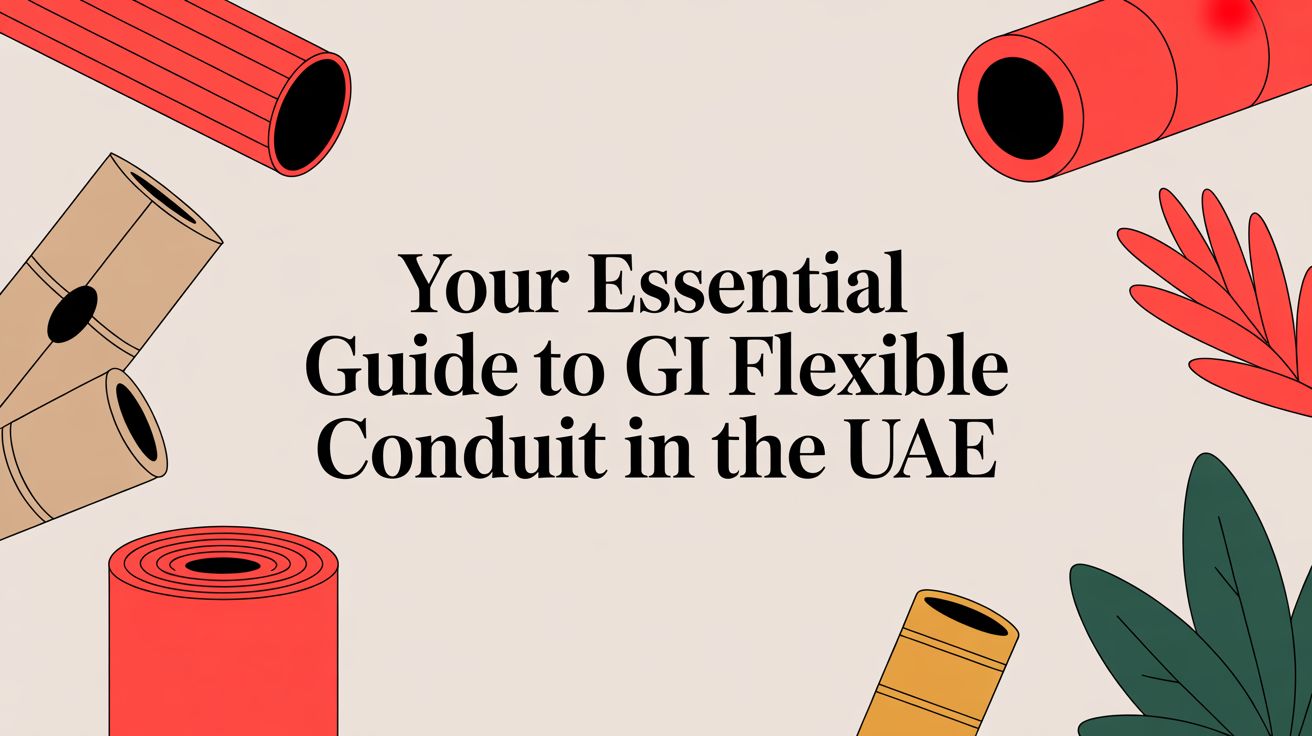 Your Essential Guide to GI Flexible Conduit for UAE & GCC Projects ...